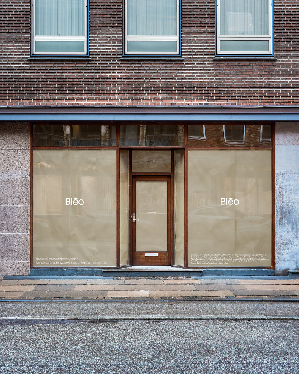 Blēo is a colour house that goes beyond the boundaries of paint