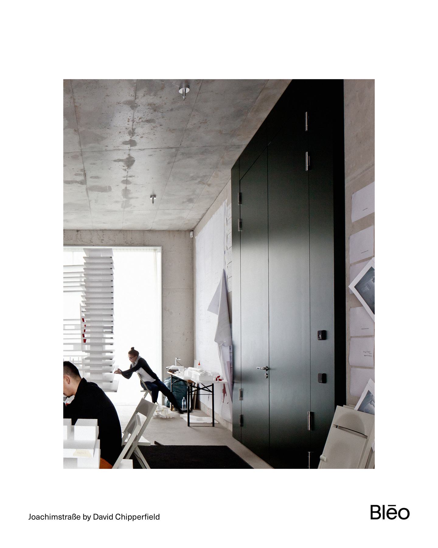 David Chipperfield - a paint palette developed for Blēo